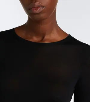 Alaïa Wool Sweater - Black