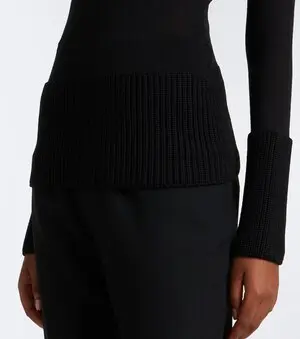 Alaïa Wool Sweater - Black
