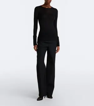 Alaïa Wool Sweater - Black