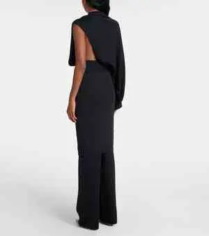 Alaïa Wool Knit Sweater - Black