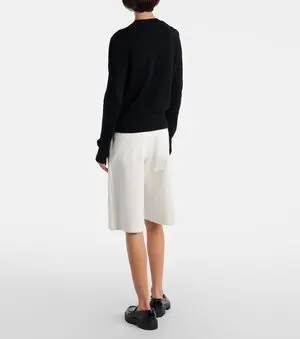 AMI Paris De Coeur Merino Wool Sweater