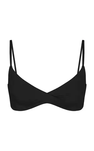 LEFT ON FRIDAY Wave Bikini Top