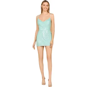 LARA NEW YORK Sequin Mini Dress - Mint