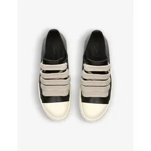 Rick Owens Jumbo Lace Low-top Leather Trainers