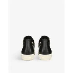 Rick Owens Jumbo Lace Low-top Leather Trainers