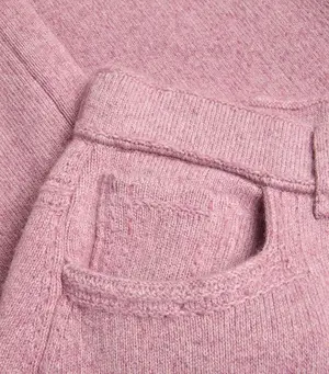 BARRIE Cashmere-cotton Trousers