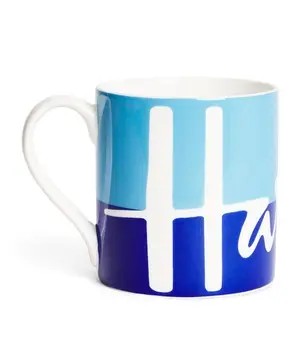 Harrods Ceramic Logo Mug - Blue
