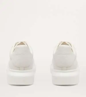 Alexander McQueen Leather Oversized Sneakers - White