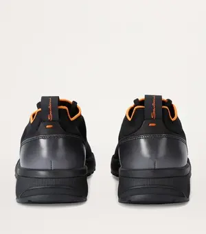 Santoni Technical-knit Runner Sneakers