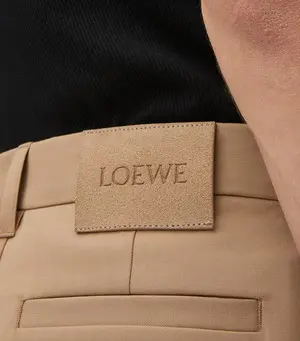 Loewe Cotton-blend Cargo Trousers - Beige