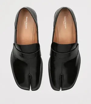 MAISON MARGIELA Leather Tabi Loafers