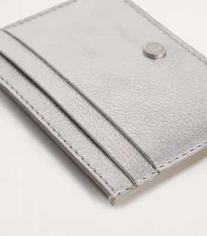 Harrods Leather Metallic Card Holder