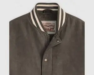LEVI'S Faux Suede Varsity Jacket