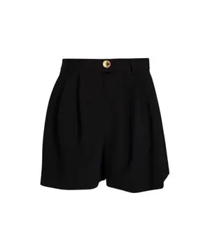 Moschino Pleated Crepe Shorts