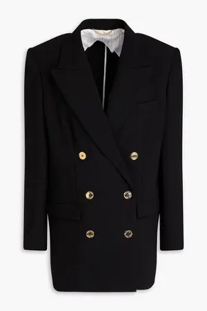Moschino Twill Double-breasted Blazer