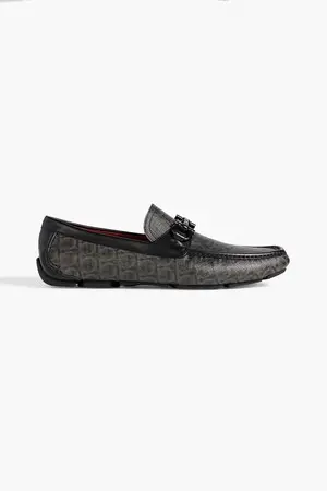 Ferragamo Textured Loafers For Men