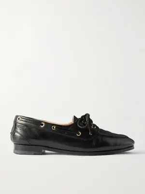 Bally Pathy Leather Boat Shoes
