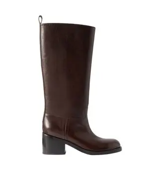 Bally Grena Leather Knee Boots