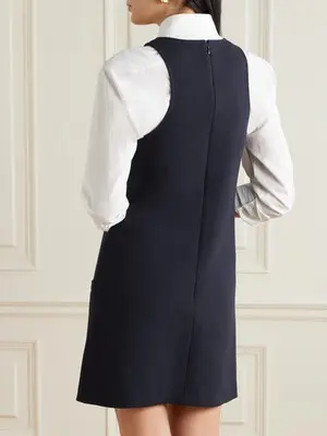 Bally Wool-tweed Mini Shift Dress