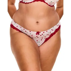 ADORE ME Nare Thong Panties Novelty White