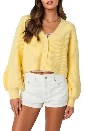 Women's Chunky Cropped Cardigans