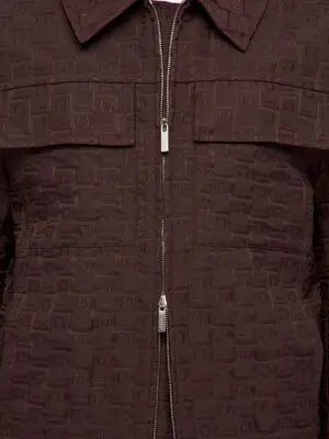 FERRAGAMO Monogram-pattern Jacket