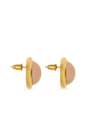 FERRAGAMO Stone Stud Earrings
