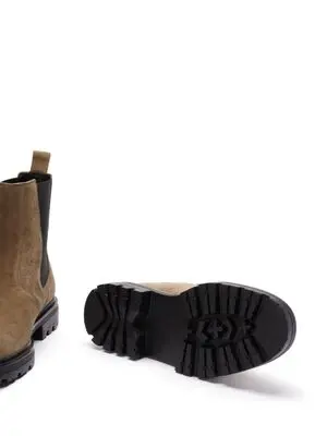Hogan H673 Chelsea Ankle Boots - Brown