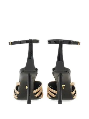 FERRAGAMO 95mm Strappy Pumps