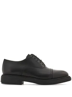 FERRAGAMO Cap-toe Leather Derby Shoes