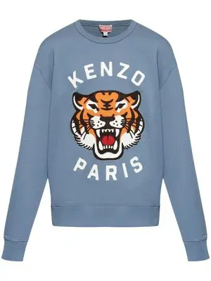 Kenzo Embroidered Sweatshirt - Blue