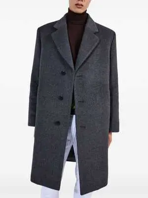 Prada Single-breasted Wool Coat