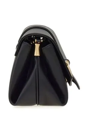FERRAGAMO Small Front-flap Shoulder Bag - Black