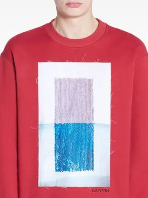 LANVIN Archive-print Sweatshirt