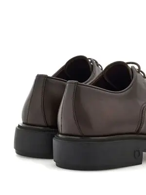 FERRAGAMO Toe-capped Leather Oxford Shoes