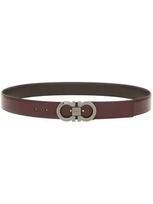 FERRAGAMO Gancini Reversible Leather Belt