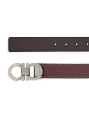 FERRAGAMO Gancini Reversible Leather Belt