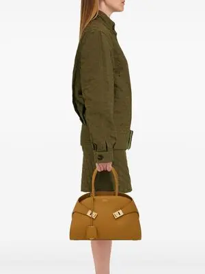 FERRAGAMO Small Hug Tote Bag - Brown