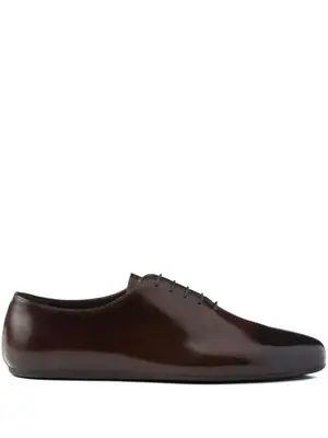 Prada Logo Oxfords