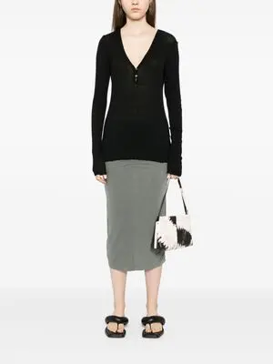 JAMES PERSE Brushed Jersey Skirt