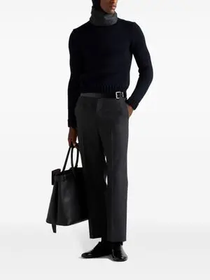Prada Hooded Wool Jumper