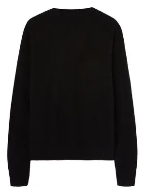 Palm Angels Logo-print Crew-neck Jumper
