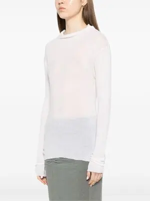 JAMES PERSE Long-sleeve Ribbed Sweater - Neutrals