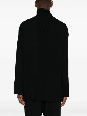 Yohji Yamamoto Ribbed Knit Sweater