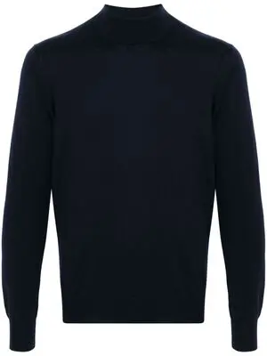FILERIA Virgin Wool Sweater - Blue