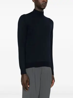FILERIA Virgin Wool Sweater - Blue