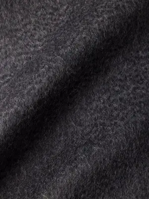 Prada Logo-embroidered Cashmere Scarf - Grey