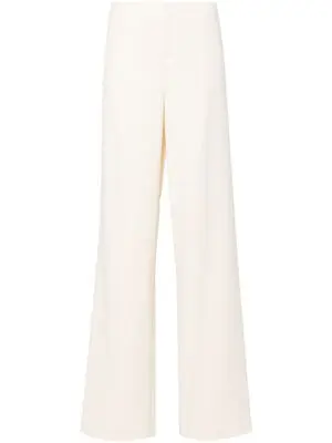 Blumarine Wide-leg Trousers - Neutrals