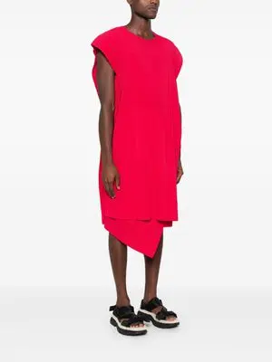 Issey Miyake Rectangle Plissé-effect T-shirt