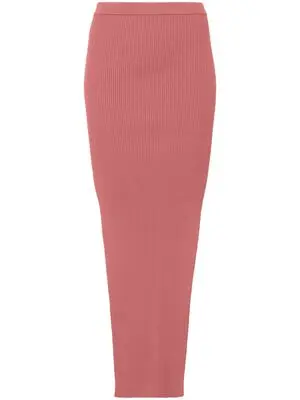 Rick Owens Sacri Maxi Skirt - Pink